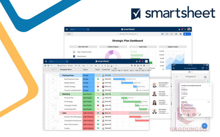 5 phần mềm quản lý tiến độ dự án tốt nhất 2024 - Ungdungso.vn